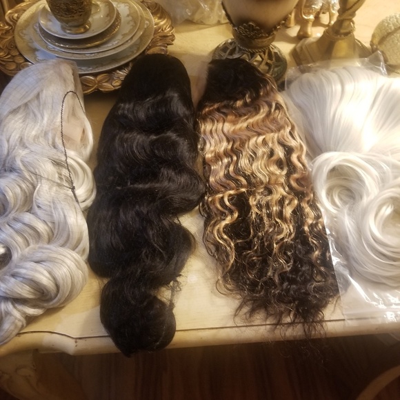 Accessories | Nwt Wig Beauty Bundle 4 Wigs | Poshmark